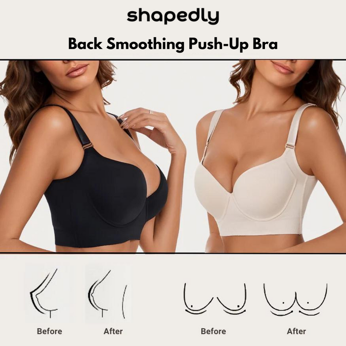 Back Smoothing Push Up Bra